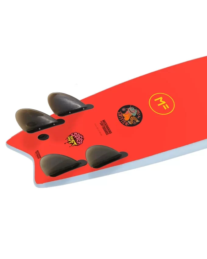 MICK FANNING CATFISH SUPER-SOFT SOFTBOARD 5'4"- SKY | Vertigo Surf