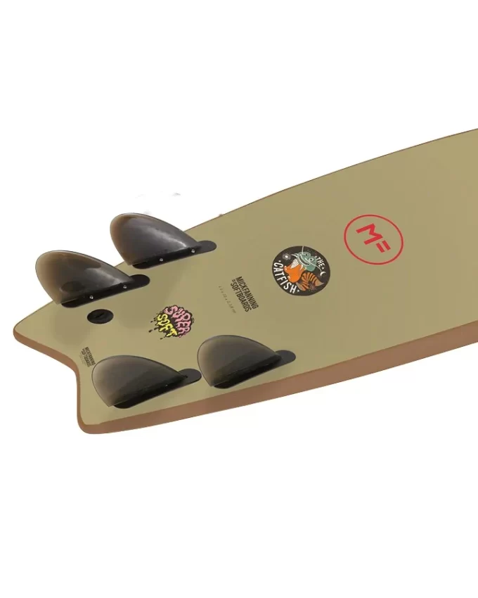 MICK FANNING CATFISH SUPER-SOFT SOFTBOARD 5'8"- Cedar | Vertigo Surf